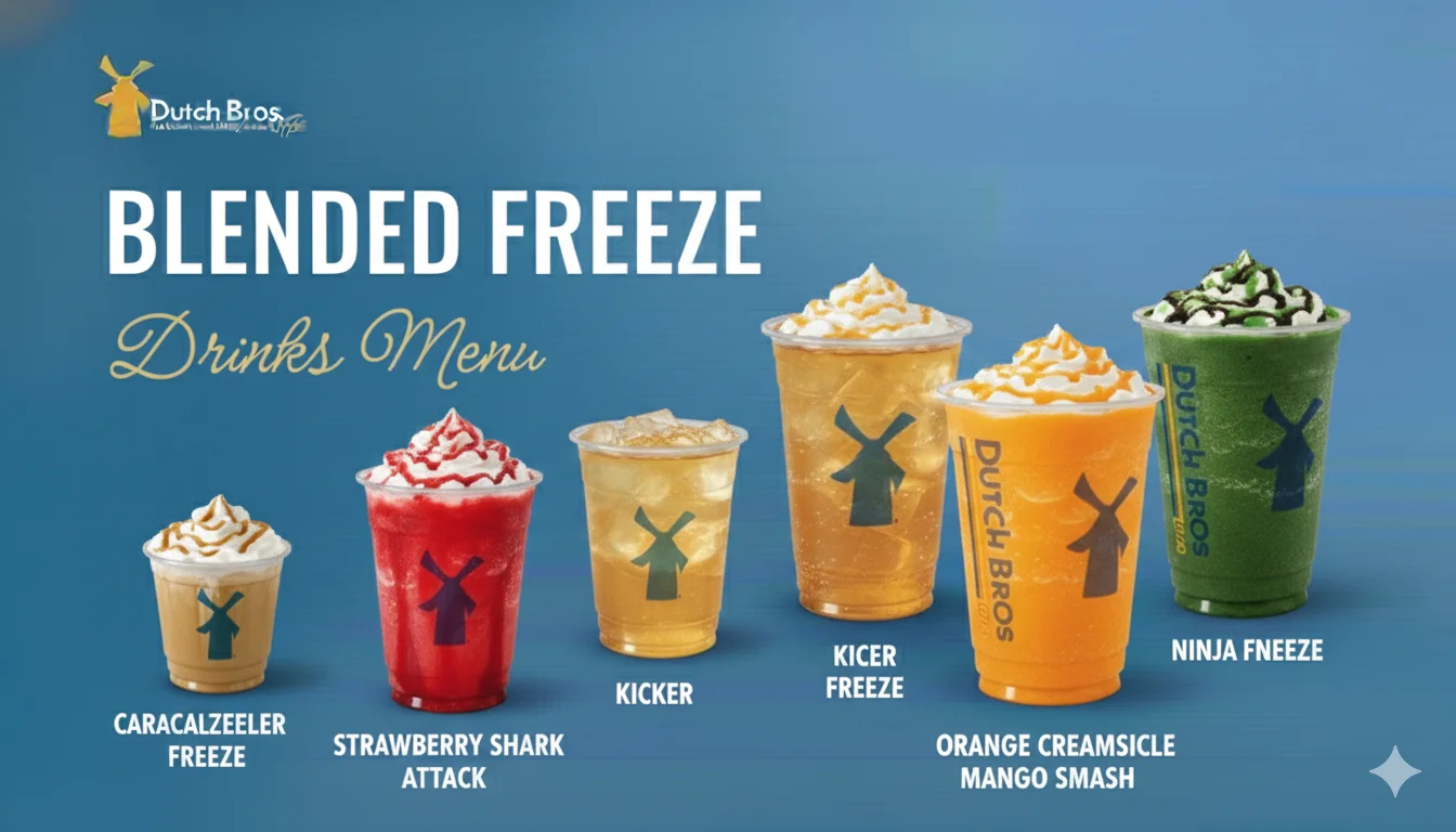Dutch Bros Blended Freeze (2026 updated)